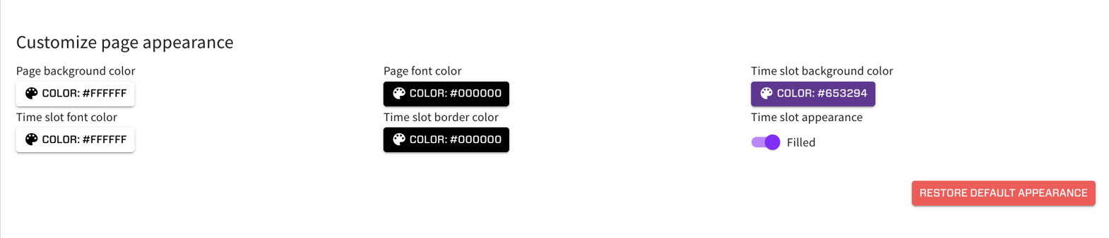 Setting Up An Appointment Booking Page